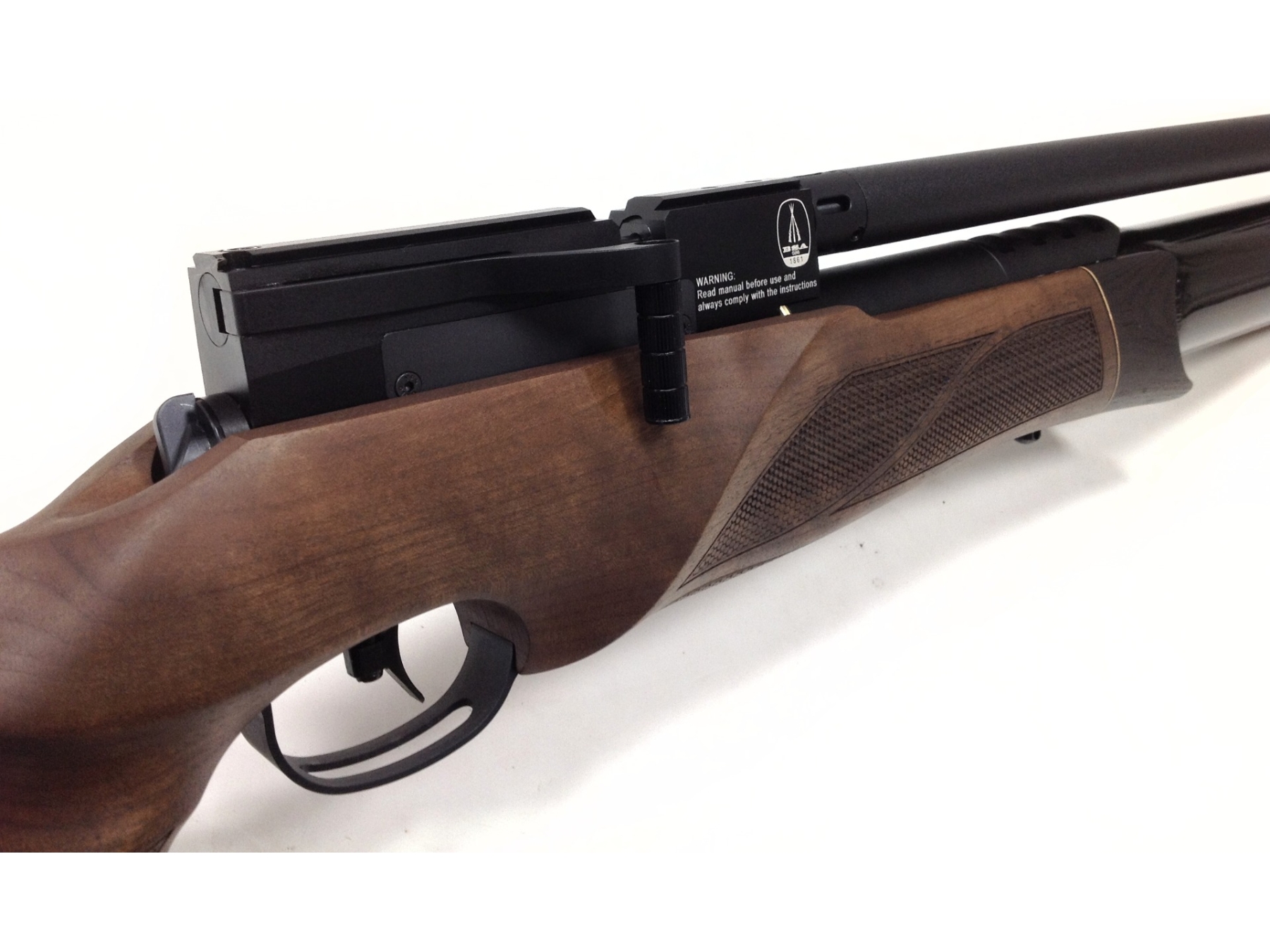 BSA R12 CLX Pro Walnut .177 Air Rifle - P1277-CWUK | Countryman Of Derby