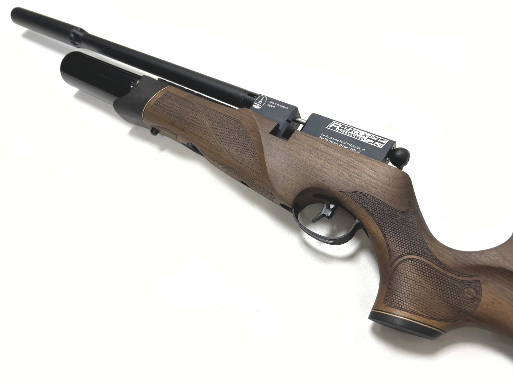 BSA R12 CLX Walnut .22 Bolt Air Rifle
