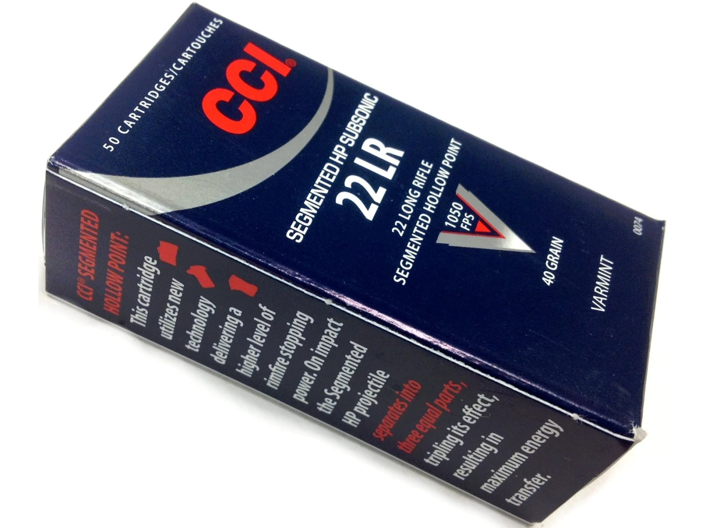 CCI .22LR Segmented Subsonic 40GR Ammunition - 0074 | The Countryman of ...