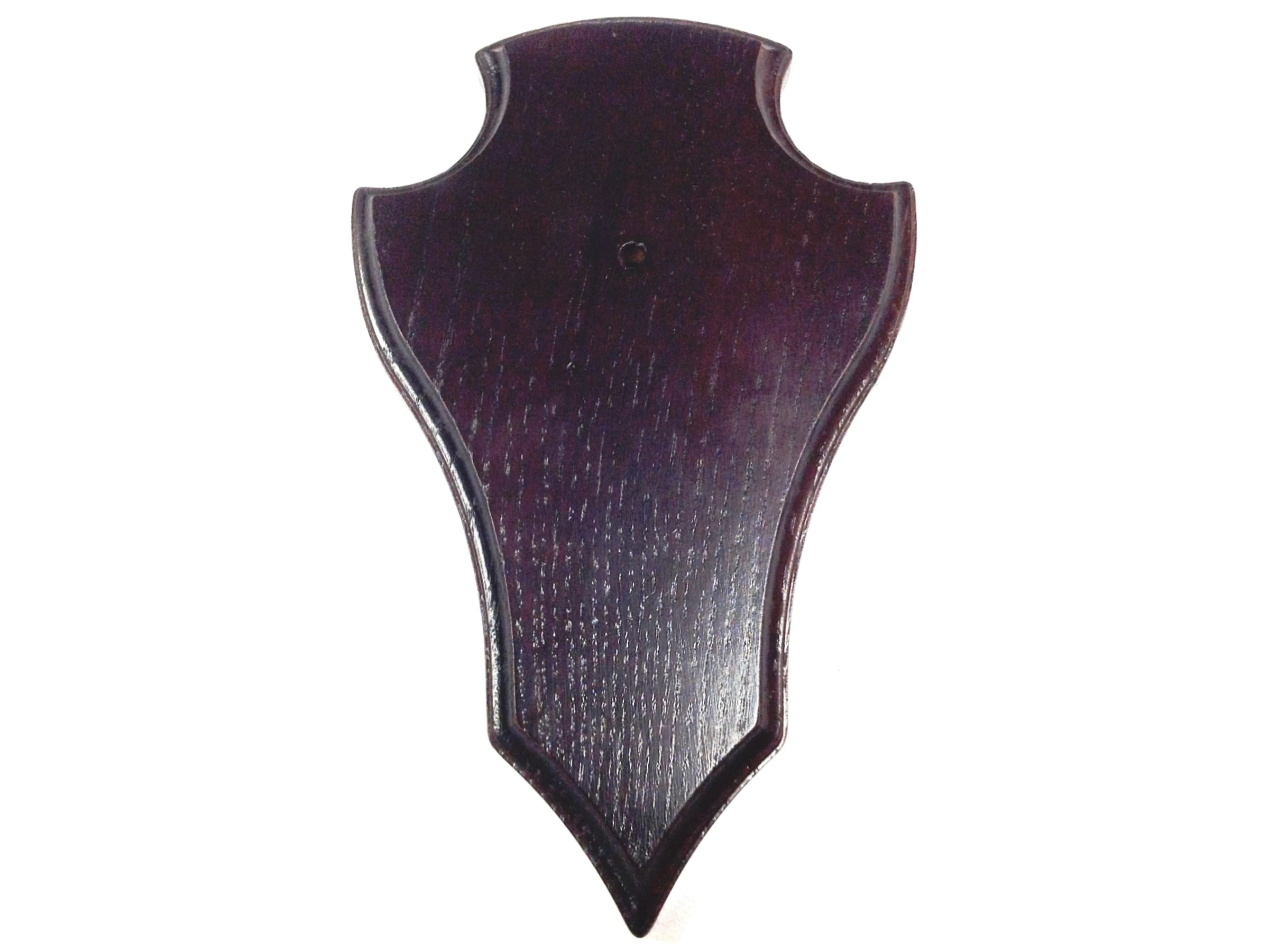 Deer Trophy Shield 19x12 Dark Brown