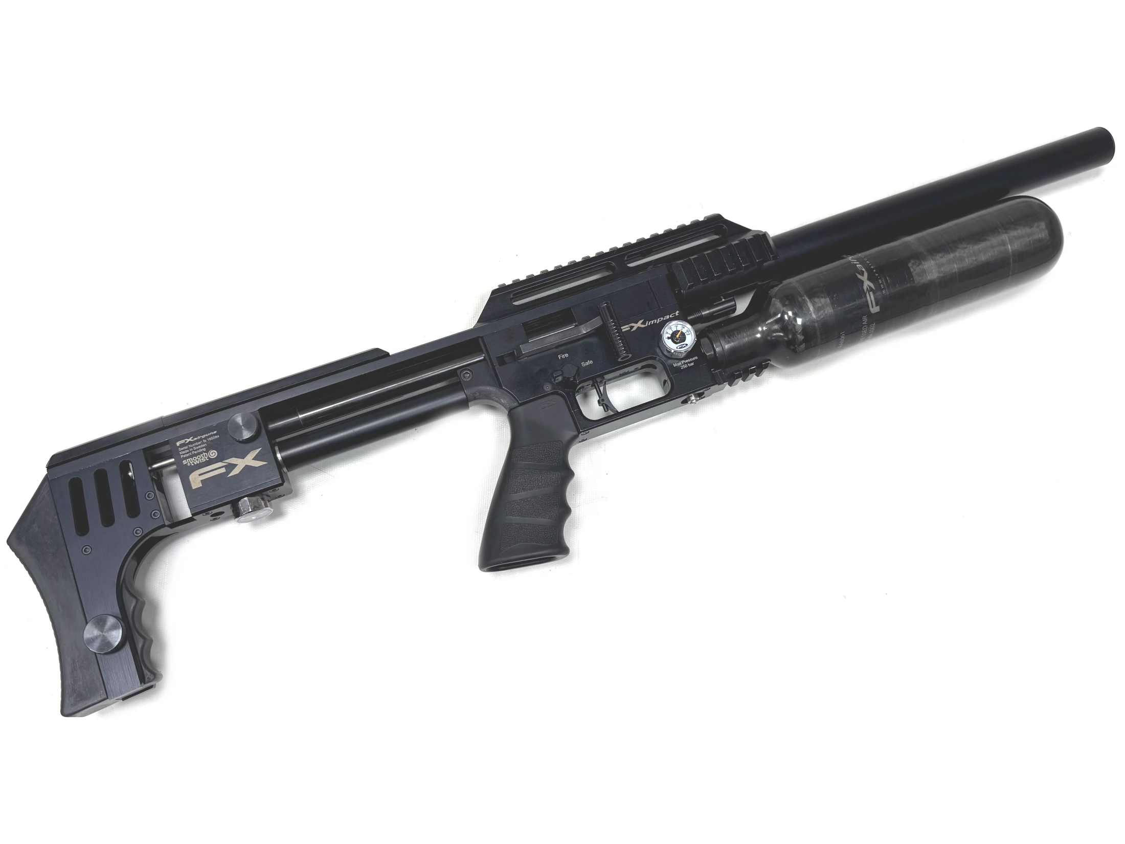 Used FX Impact Black .25 High Power Air Rifle - 250719/003