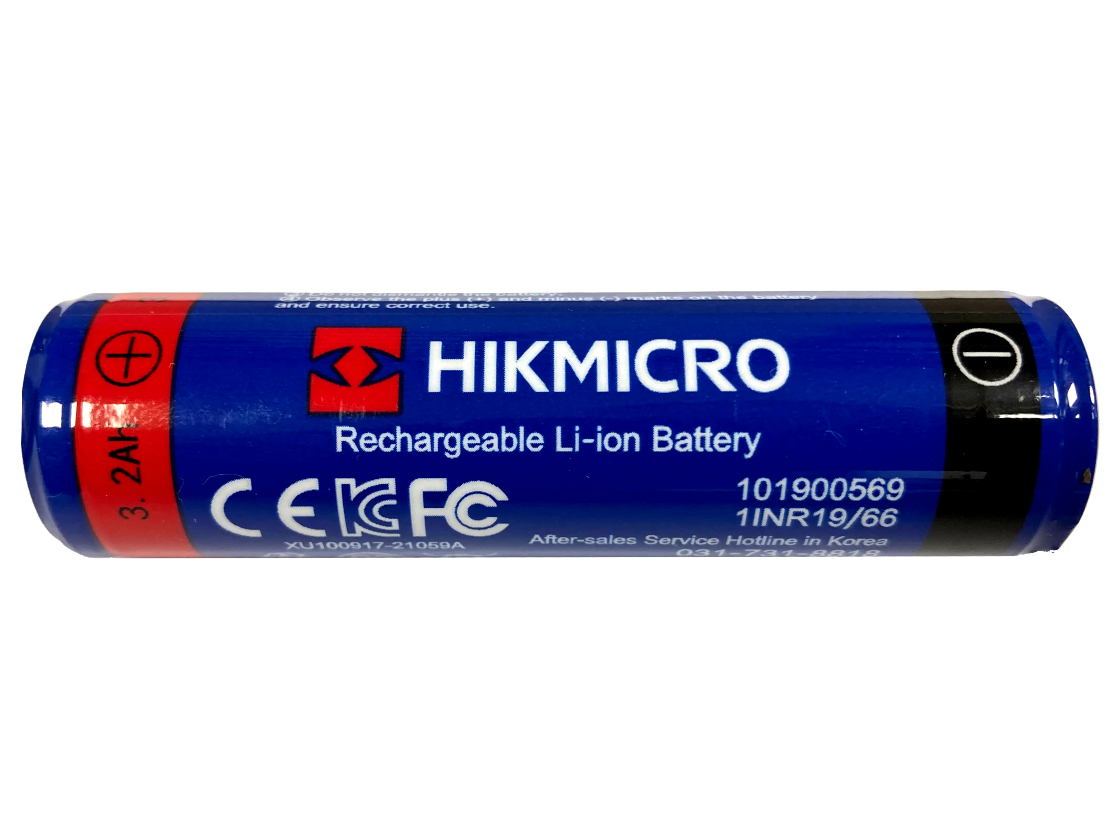 HikMicro 18650 3.6V 3200mAh Rechargeable Battery | HM-3632DC