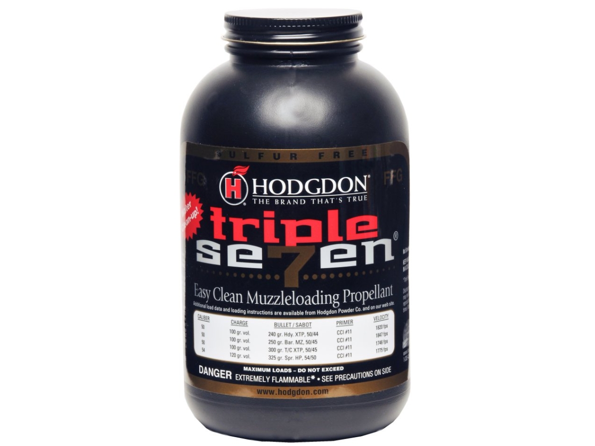 Hodgdon Triple 7 FFG Black Powder Substitute Nitro Powder | The ...