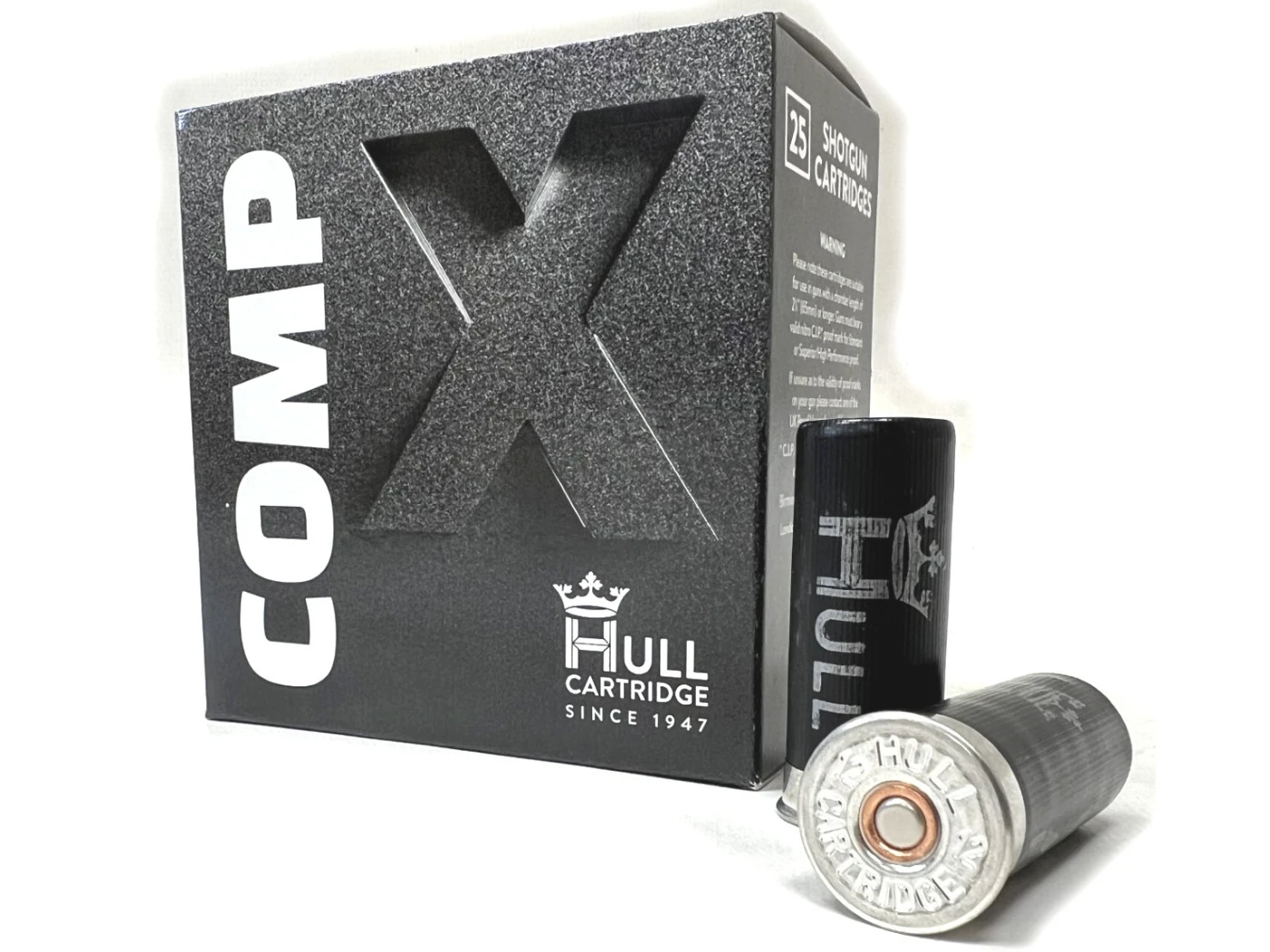 Hull Comp X 12G 21gm 7.5 Fibre Wad Shotgun Cartridges | The Countryman ...
