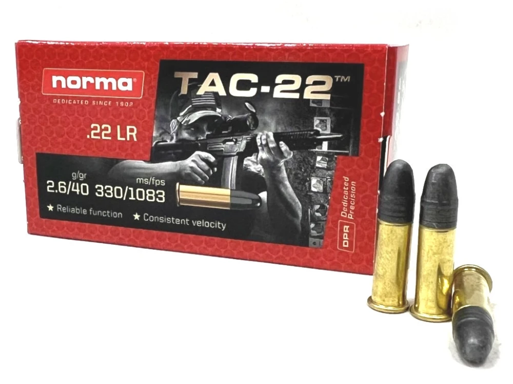 Norma Tac-22 Ammo
