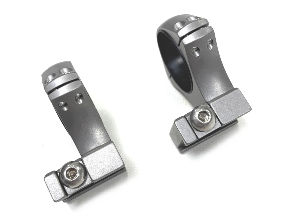 Used Stainless Sako Optilock Short Action 30mm Medium Scope Mounts