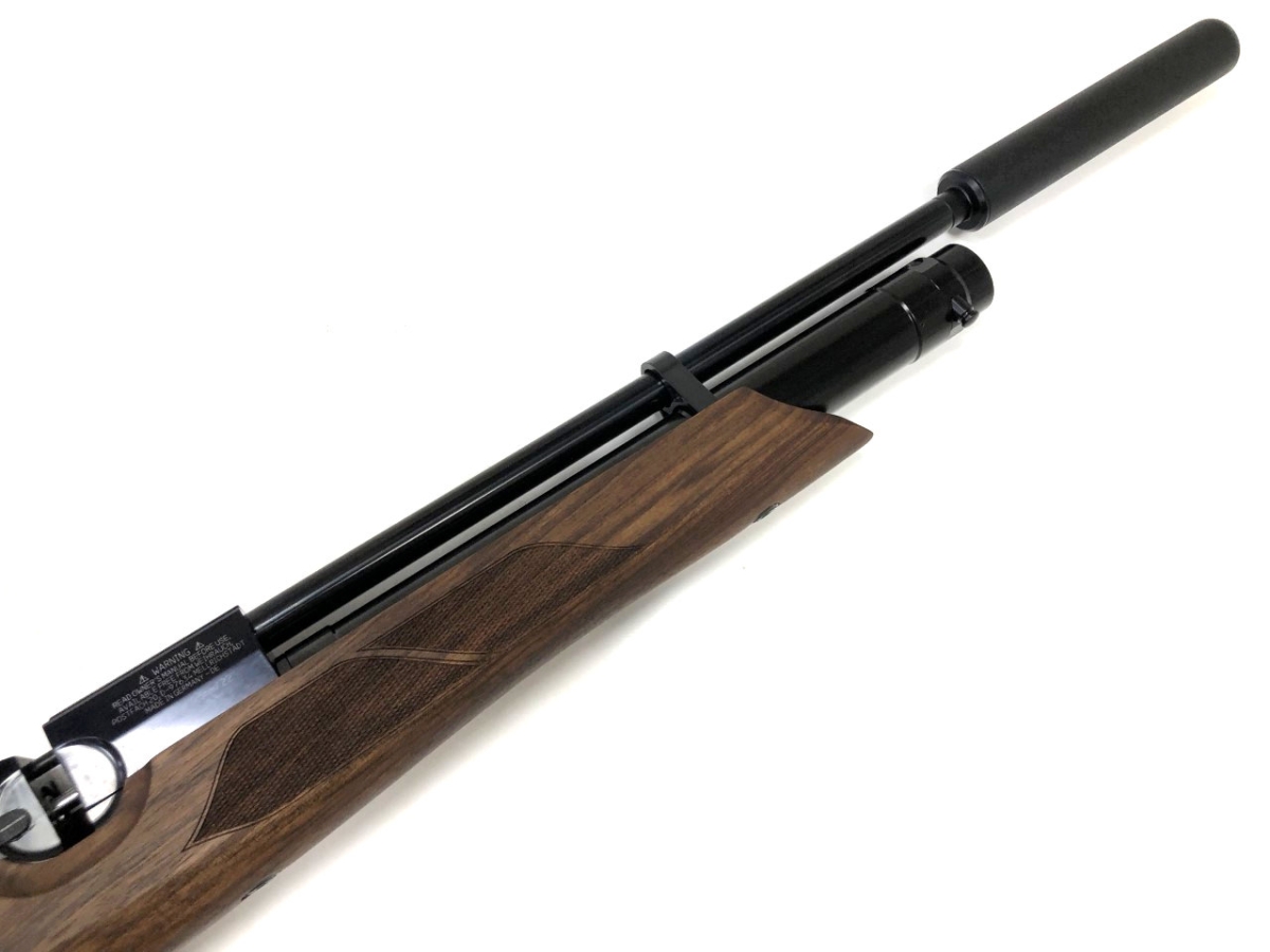 Weihrauch Hw100 S 22 Pre Charged Walnut Sporter Air Rifle The